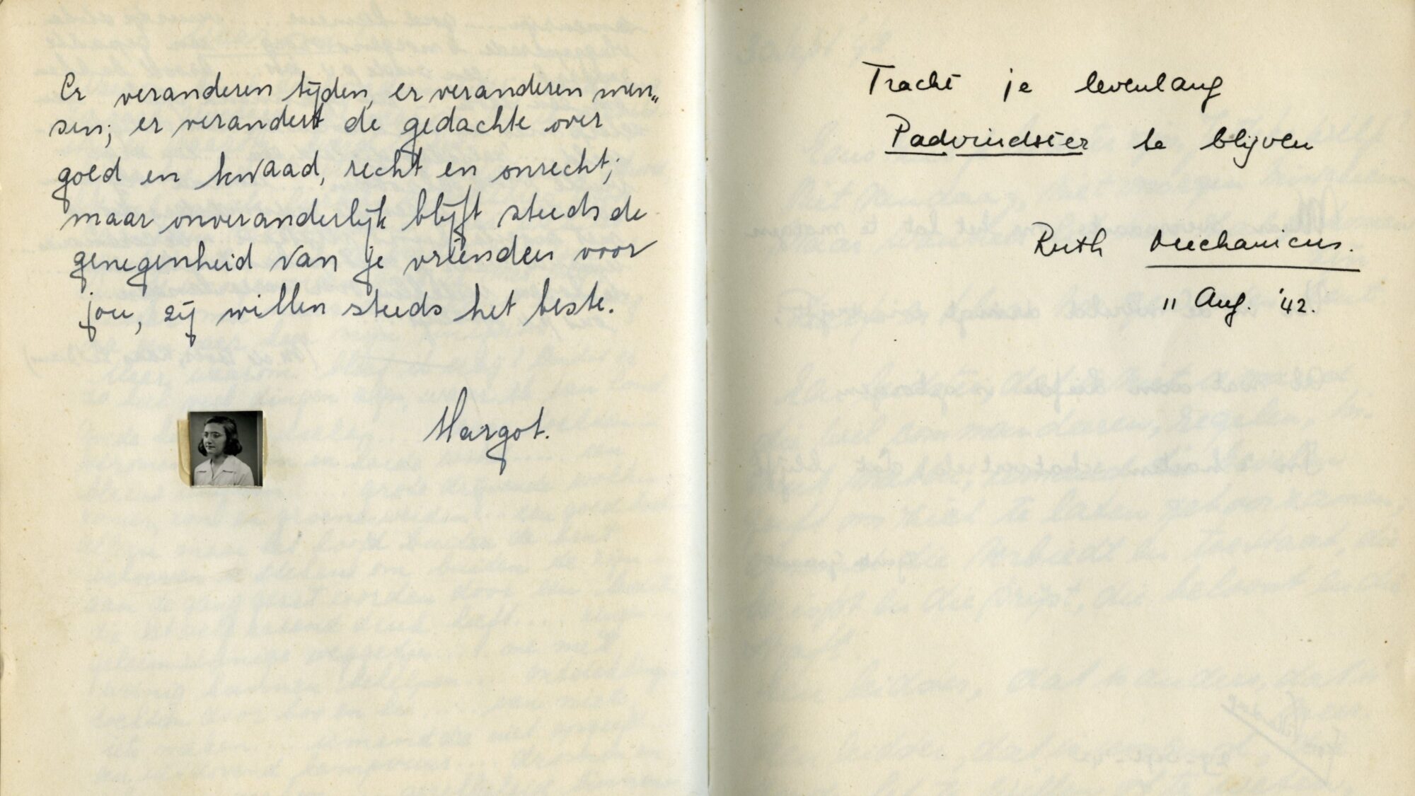 Margot Frank - the 100th birthday of Anne's sister. Discover her story.